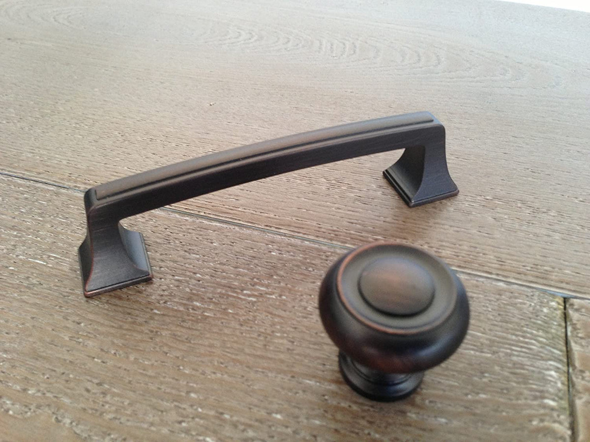 Hanson Cabinet Hardware Drawer Handle Pull 3.75" (96mm) Center-to-Cent ...